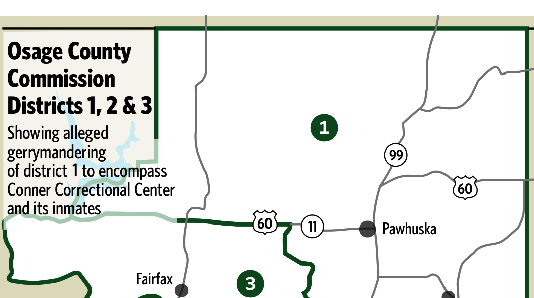 Osage County Commission Districts 1, 2 & 3 | Prison Policy Initiative