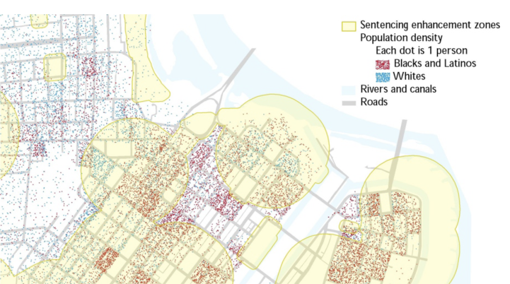 Massachusetts sentence enhancement zones cover most of the... | Prison ...