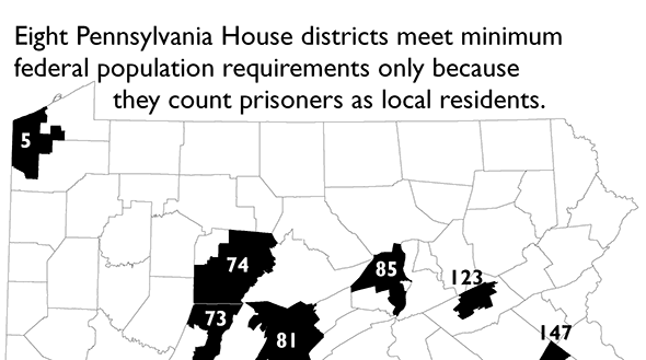Eight Pennsylvania House districts meet federal minimum... | Prison ...