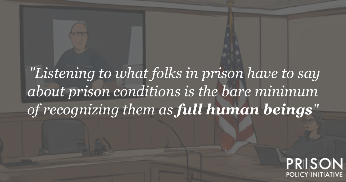 In their own words: Organizing legislative testimony from incarcerated ...