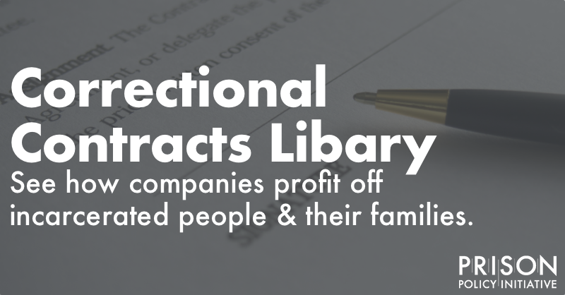 Correctional Contracts Library | Prison Policy Initiative
