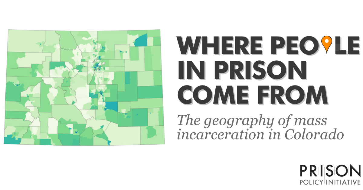 City or Town Appendix -- Where people in prison come from -- Colorado ...