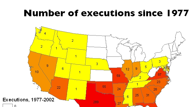 Executions, 1977-2002 | Prison Policy Initiative