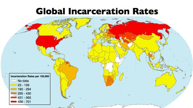 Global Incarceration Rates | Prison Policy Initiative