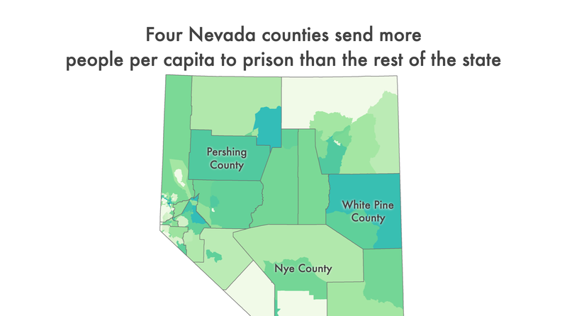 Four Nevada counties send more people per capita to prison... | Prison ...