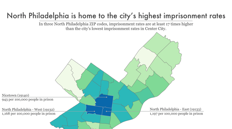 North Philadelphia is home to the city's highest... | Prison Policy ...