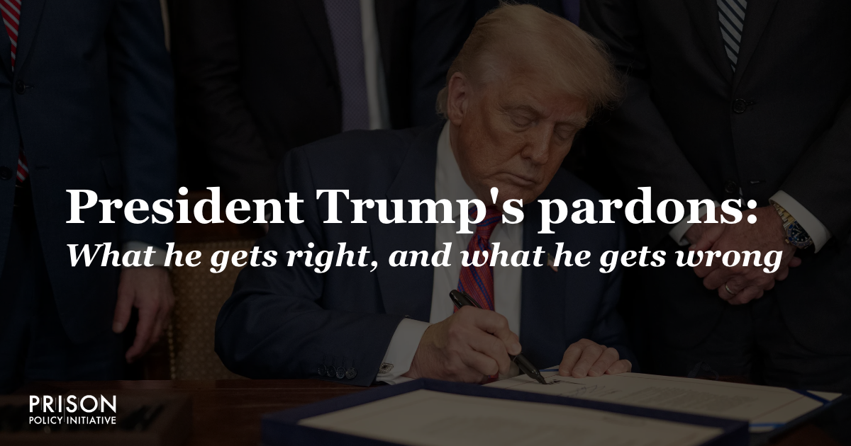 What Trump gets right and wrong about pardons | Prison Policy Initiative