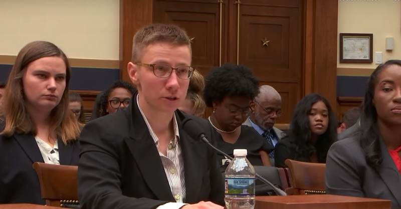 Testifying before Congress about the mass incarceration of women ...